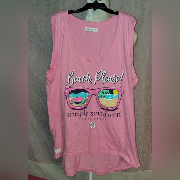 Simply Southern | Tops | Womans Simply Southern Pink Shirt In A Size ...